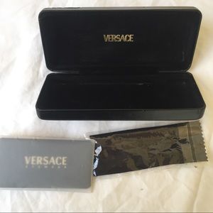 Versace | Accessories | Versace Sunglasses Hard Case Eyeglasses Box New ...